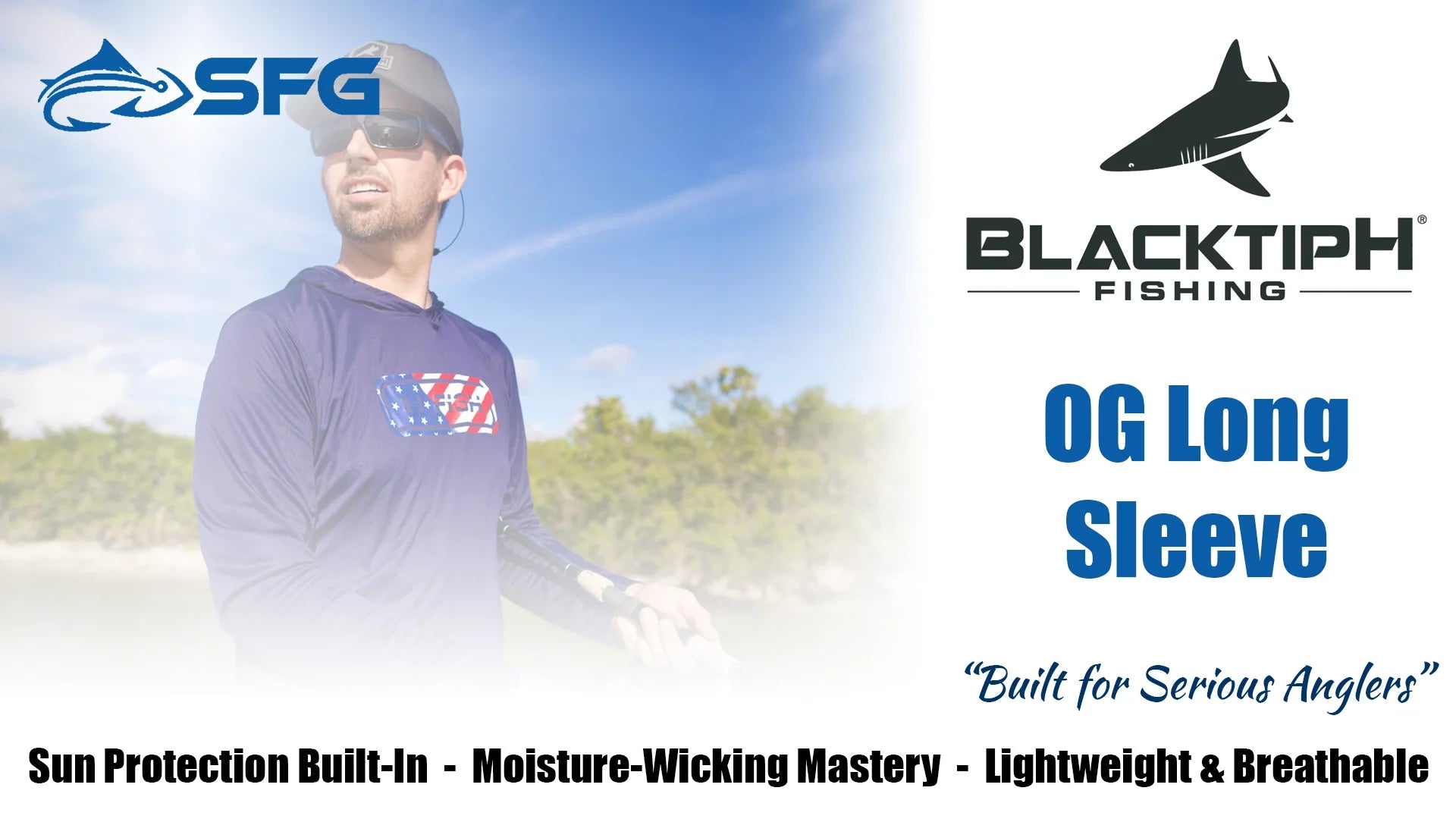 BlacktipH OG Long Sleeve – Built for Serious Anglers – SportFishGear