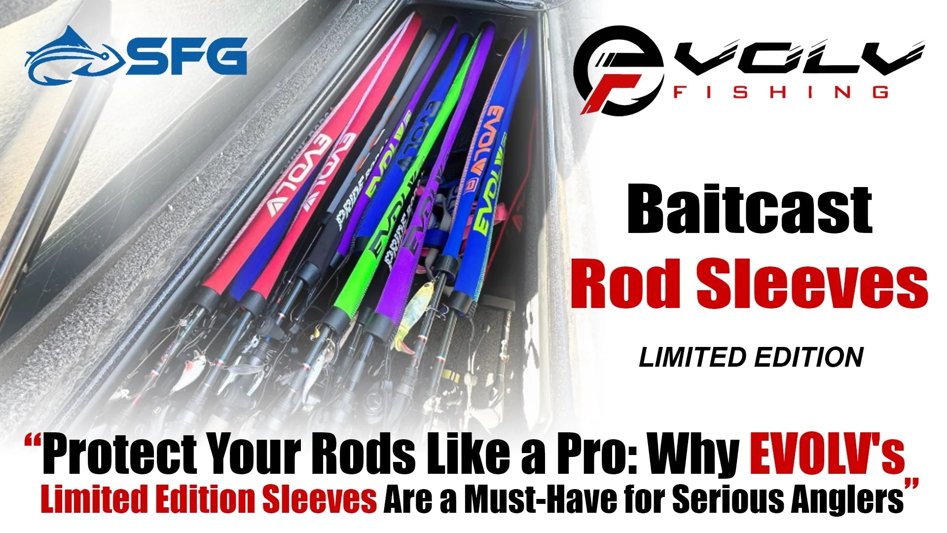 Protect Your Rods in Style with EVOLV Rod Sleeves – SportFishGear